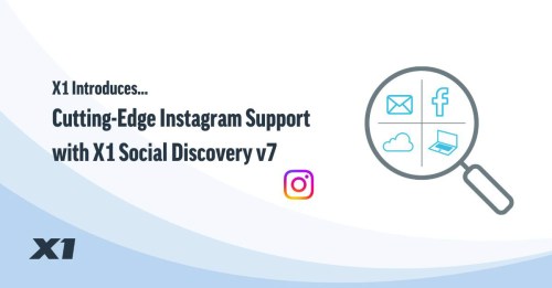 X1 Introduces Cutting-Edge Instagram Support with X1 Social Discovery ...
