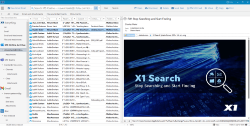 New X1 Search 9 Provides the Best Means to Search Your Microsoft 365 ...